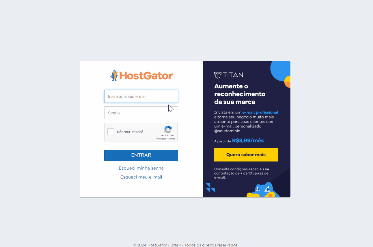 Como acessar o Portal do Cliente na HostGator – Suporte HostGator Brasil