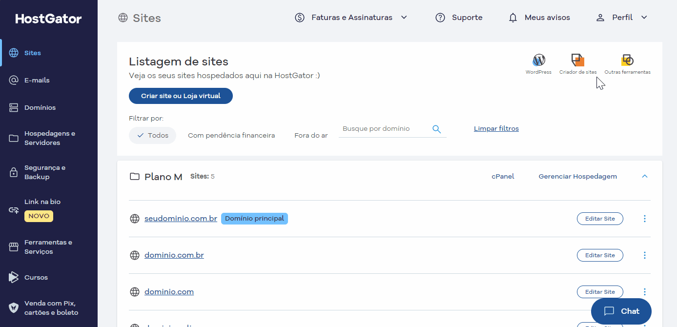Como alterar a senha do Portal do Cliente – Suporte HostGator Brasil